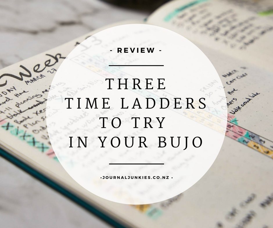 Three Time Ladders for Bullet Journalists | Review – Journal Junkies Store